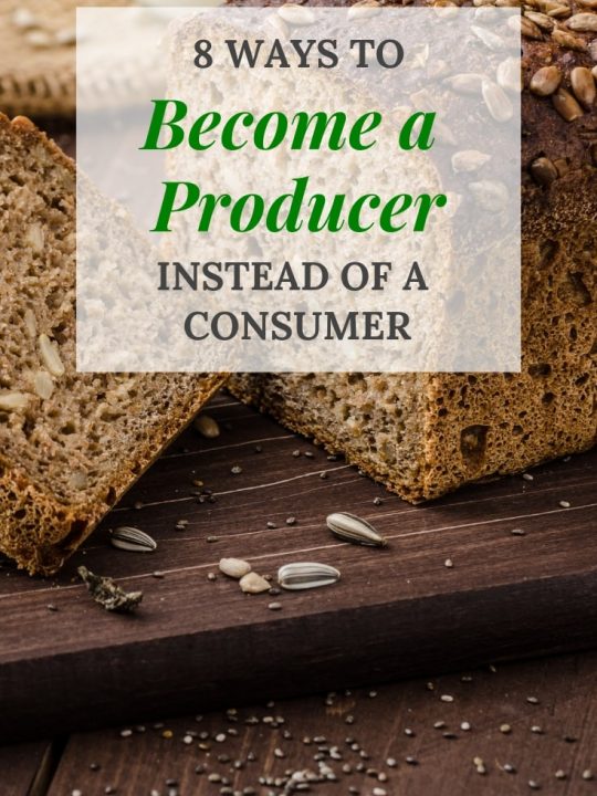 Be a Producer Not a Consumer: 8 Actionable Strategies to Reduce Waste