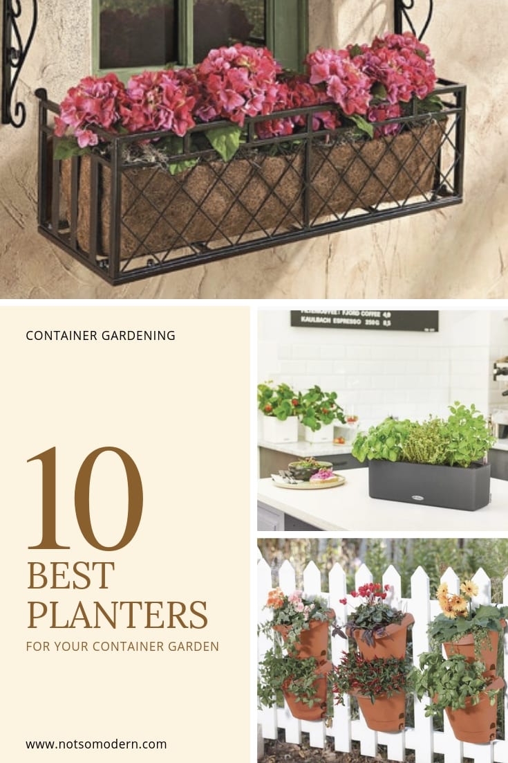 10 Best Planters for Your Container Garden