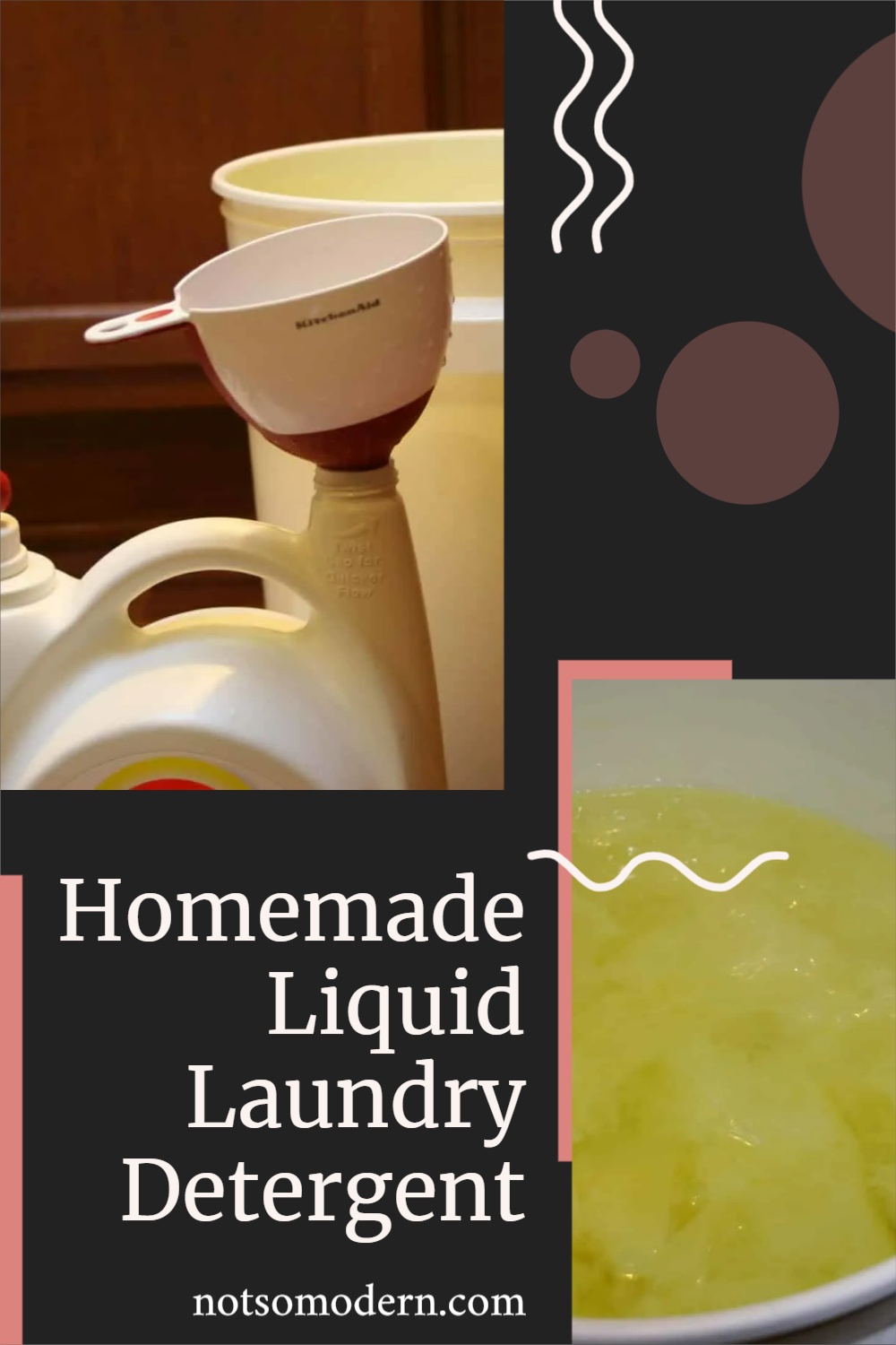 Homemade Liquid Laundry Detergent